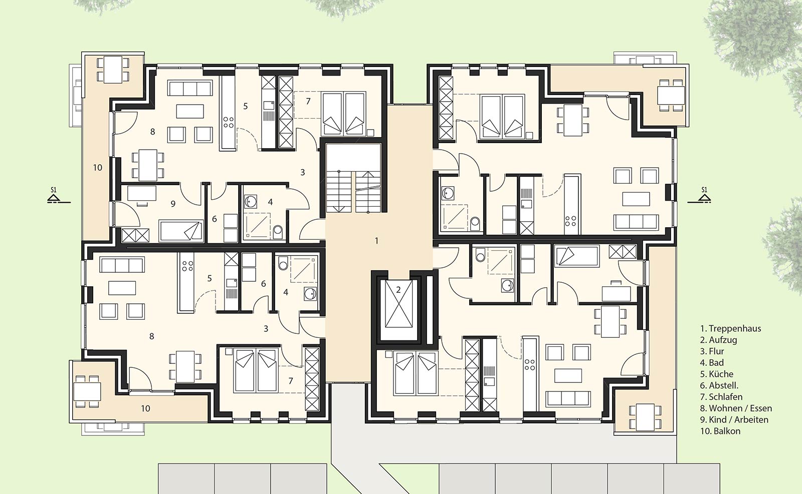 Mehrfamilienhaus Wilhelmshaven Kapels Architekten
